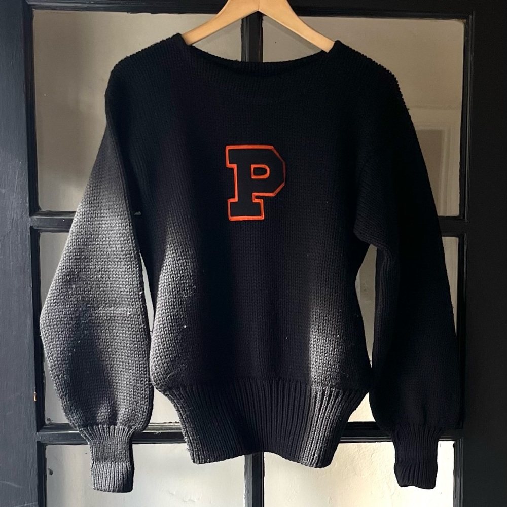 Rare 1950’s Princeton Collegiate Wool Knit Sweater - Gem